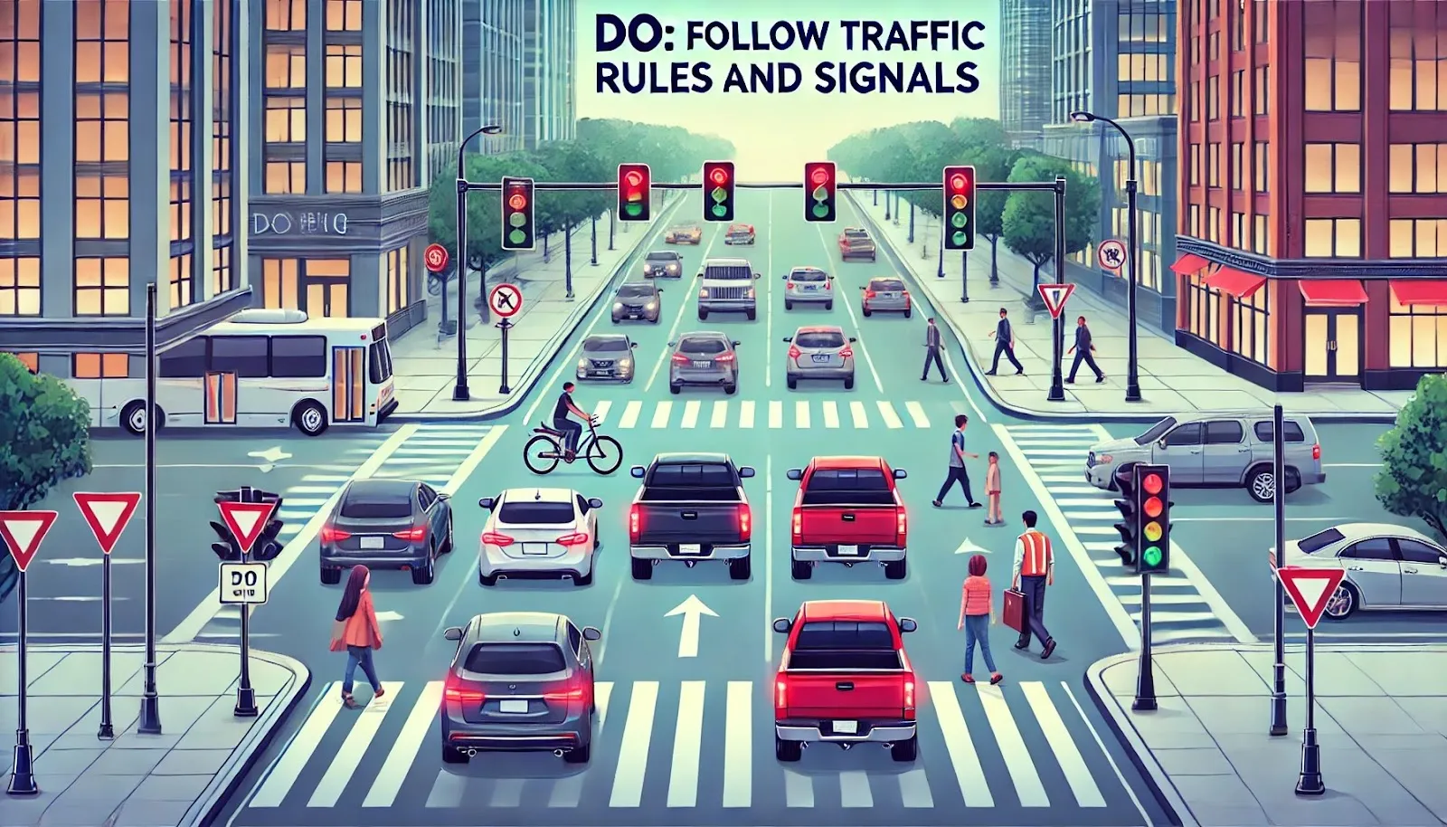 The Do’s and Don’ts of Driving in Traffic - Get Drivers Ed