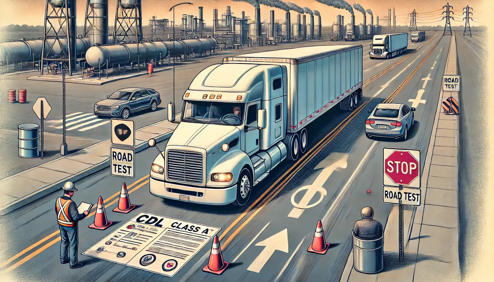 Prepare For Your CDL Class A Road Test With Confidence
