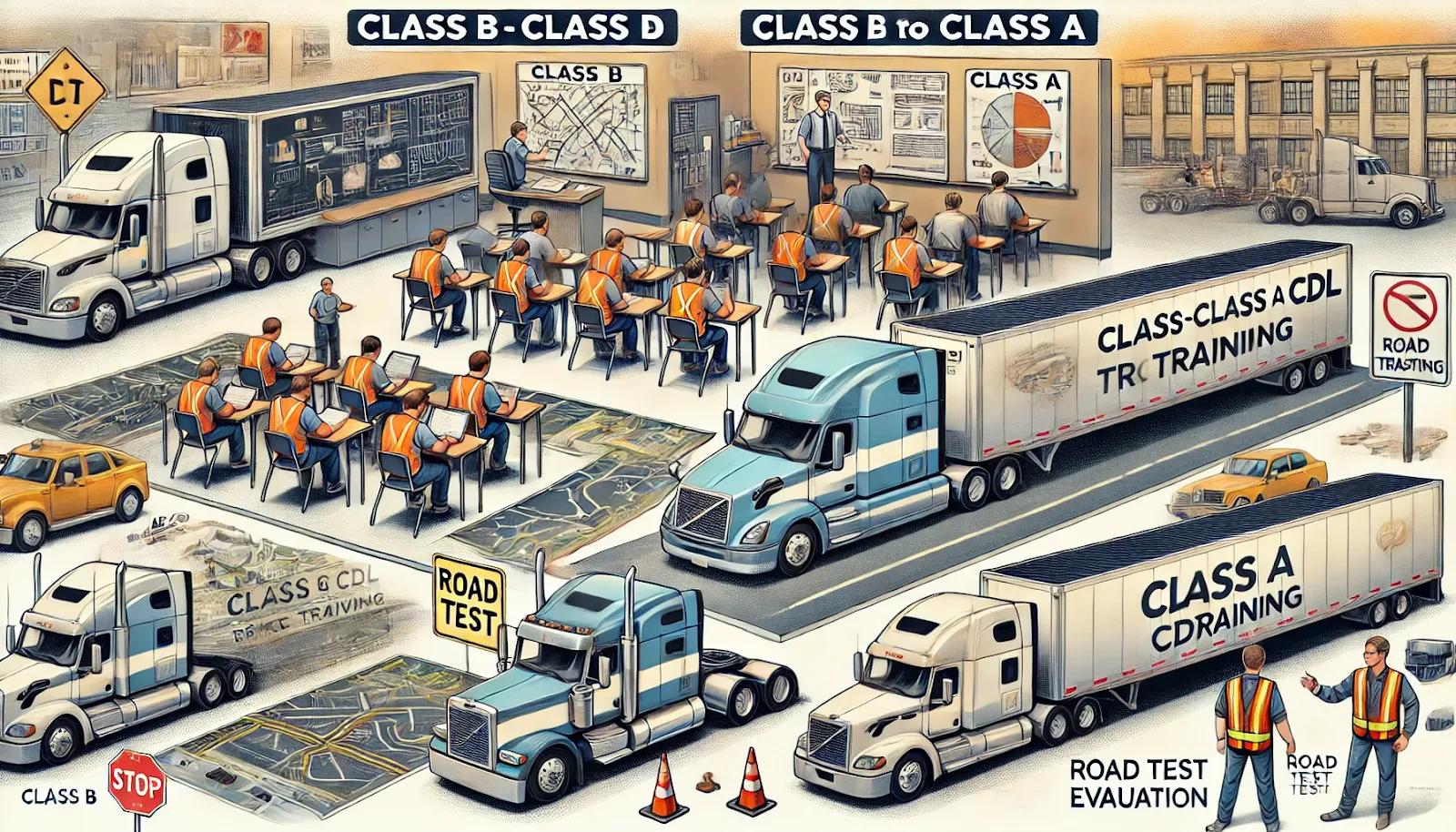 Advance Your Career With A Class B To Class A CDL Upgrade