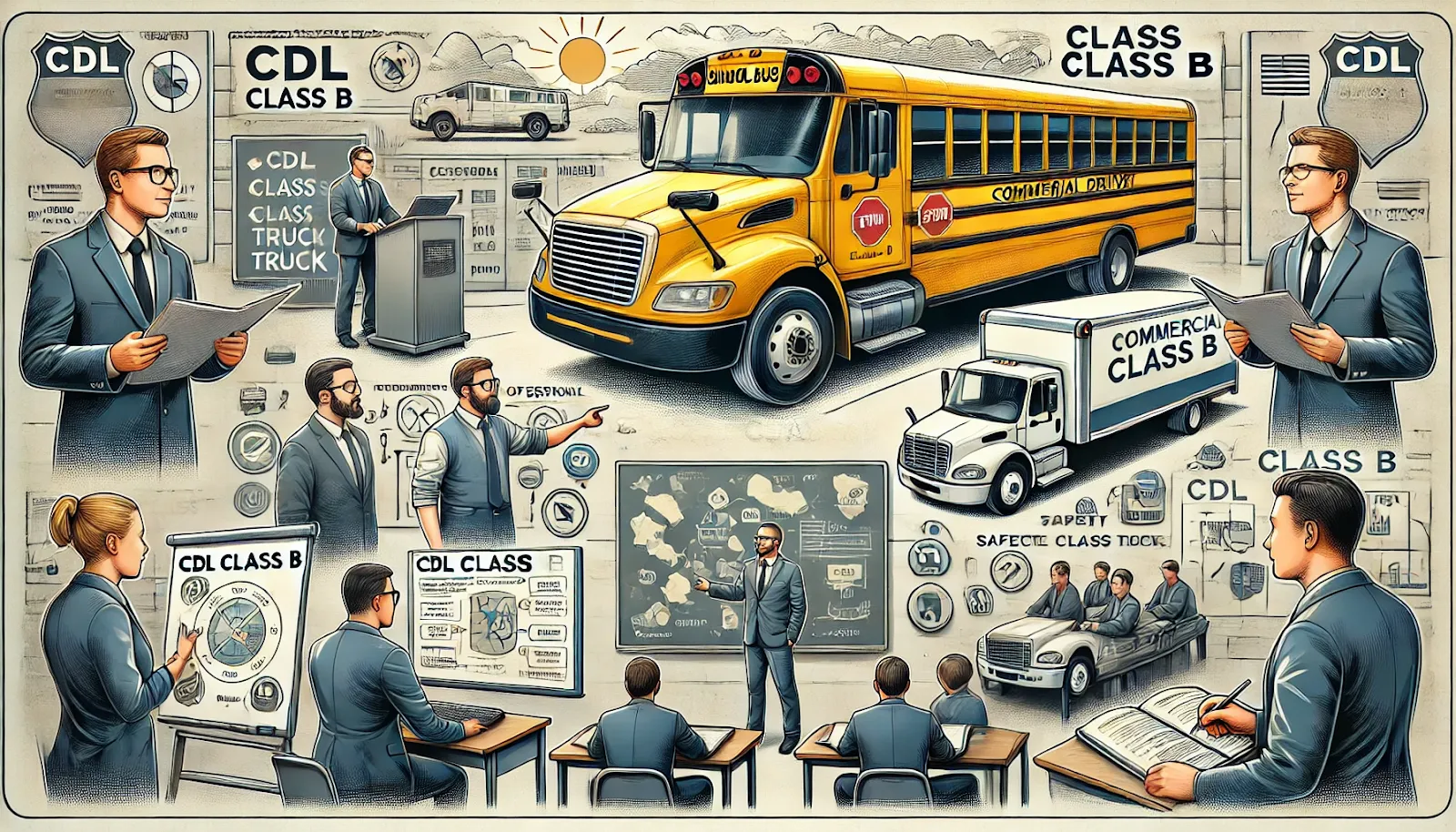 Unlock Career Opportunities With CDL Class B Training